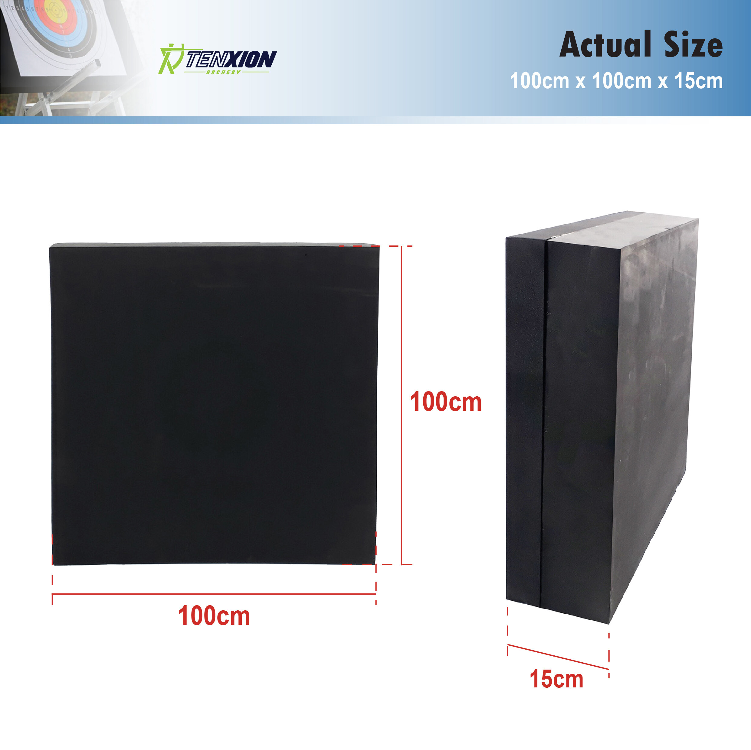 Free Target Face High Durability EVA XPE Foam Target Board Butt Archery ...