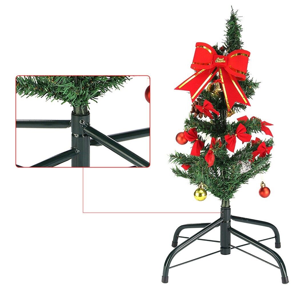 6ft 35cm Metal Christmas Tree Bracket Bracket Foldable Base Casting ...