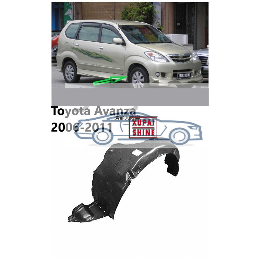 xps fender liner Front Driver Fender Liner Inner Panel Plastic Guard ...