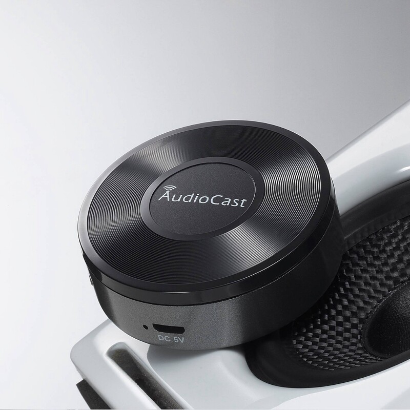 Audiocast M5 DLNA อะแดปเตอร์ Airplay Wireless Wifi เพลงสายยาวส่งเสียง ...