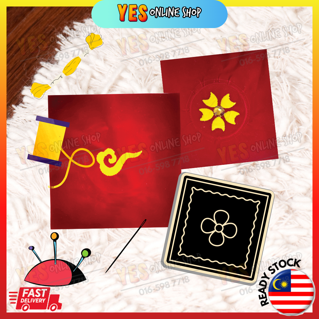 [READY STOCK] SET LENGKAP SULAMAN TEKAT TIMBUL. RAM, BENANG, JARUM ...