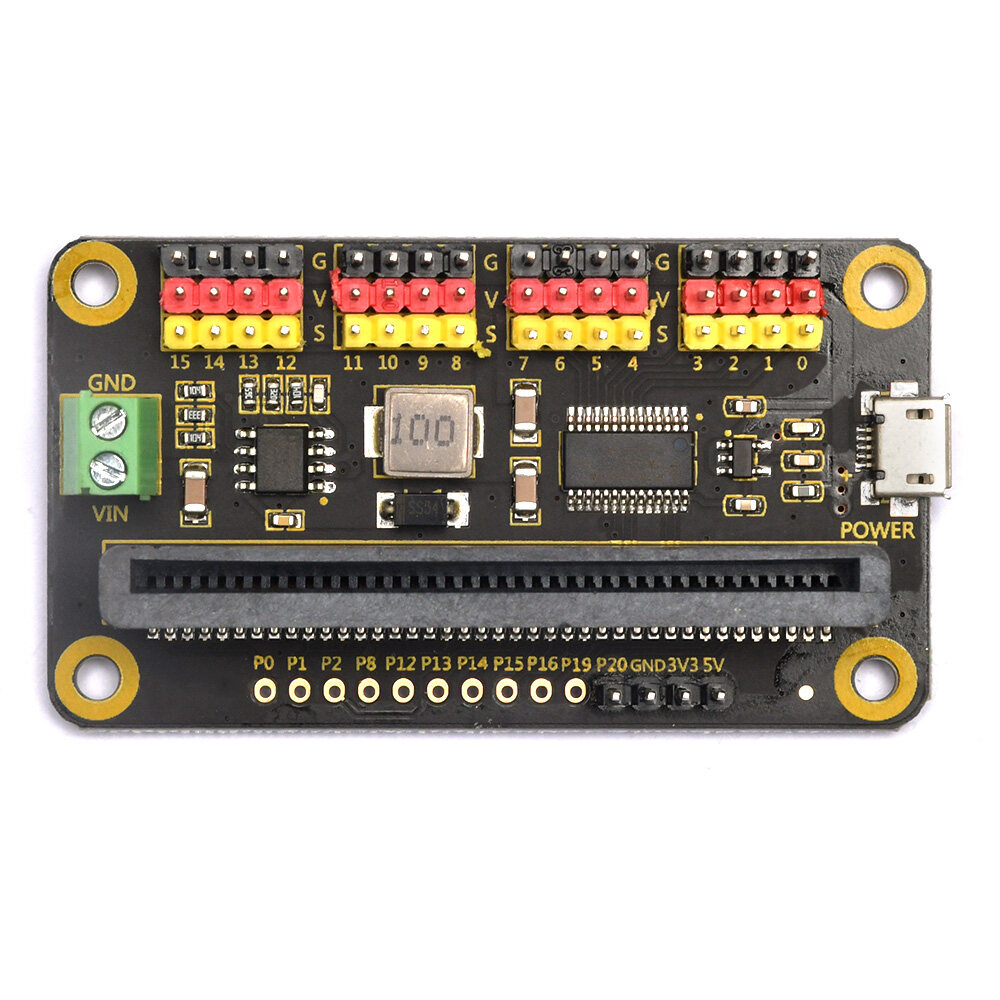 【Ready Stock】Original Aideepen Micro Bit Servo Driver Board Expansion ...