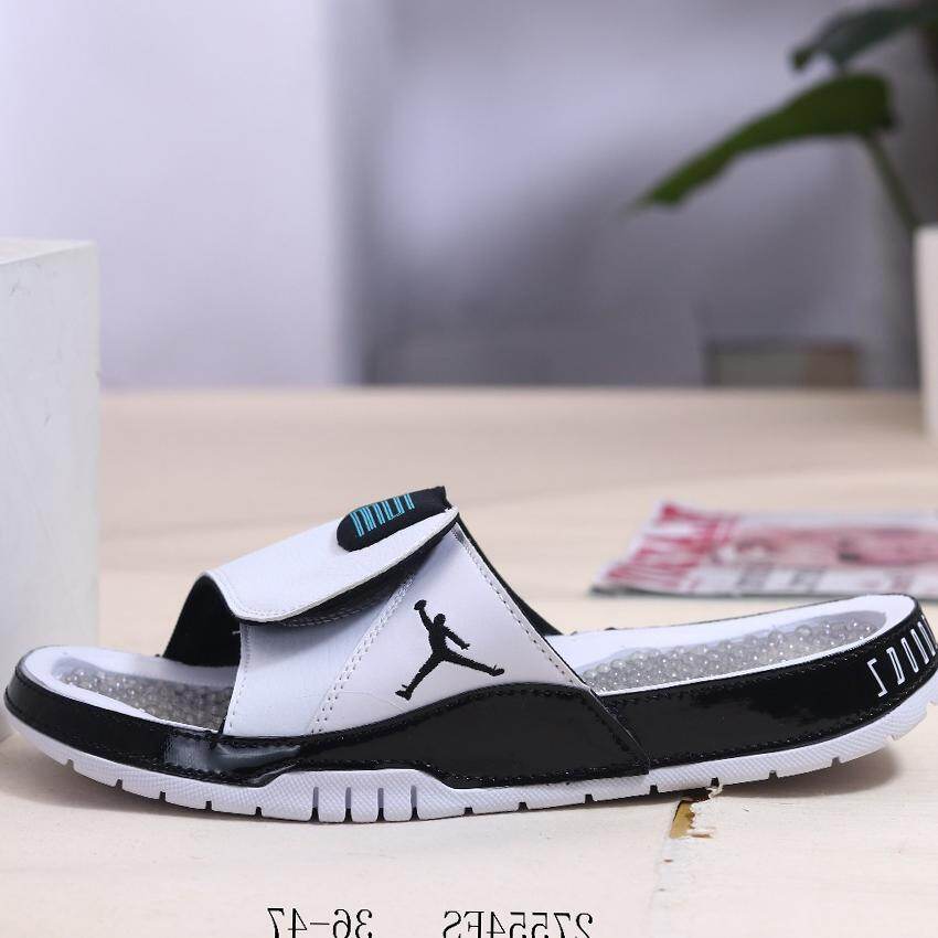 Original Nike_Air Jordan11 AJ 11 Kasut Selipar Wanita สำหรับชาย Selipar ...