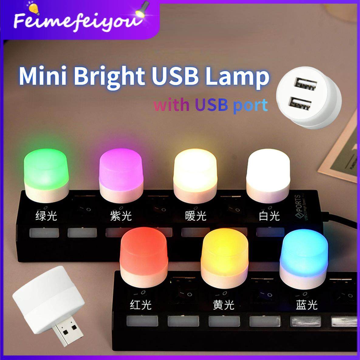 mini usb led light bulb night lights with usb port for room Portable ...