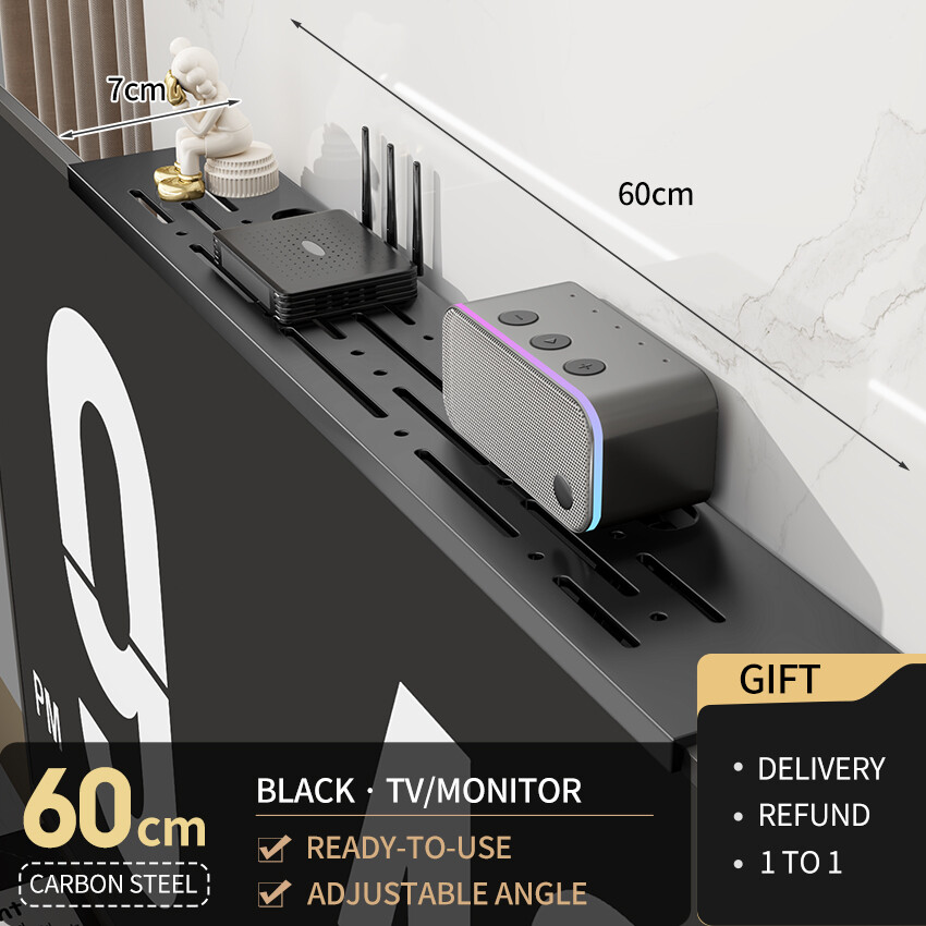 youqin Adjustable Computer Monitor Rack TV Set-Top Box Holder Monitor ...