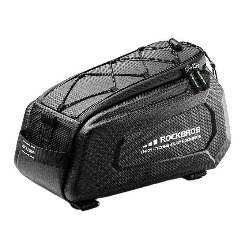 【Local Delivery】ROCKBROS Hard Shell Bike Trunk Bag 9L Big Capacity MTB ...