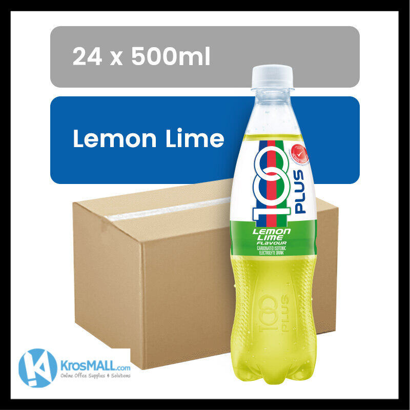 100PLUS Lemon Lime 500ML X 24 | Lazada