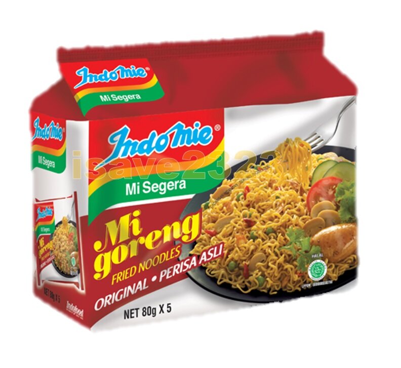 [HALAL] Indomie Mi Segera Mi Goreng / Sup (78g / 85g x 5pcs) - Asli ...