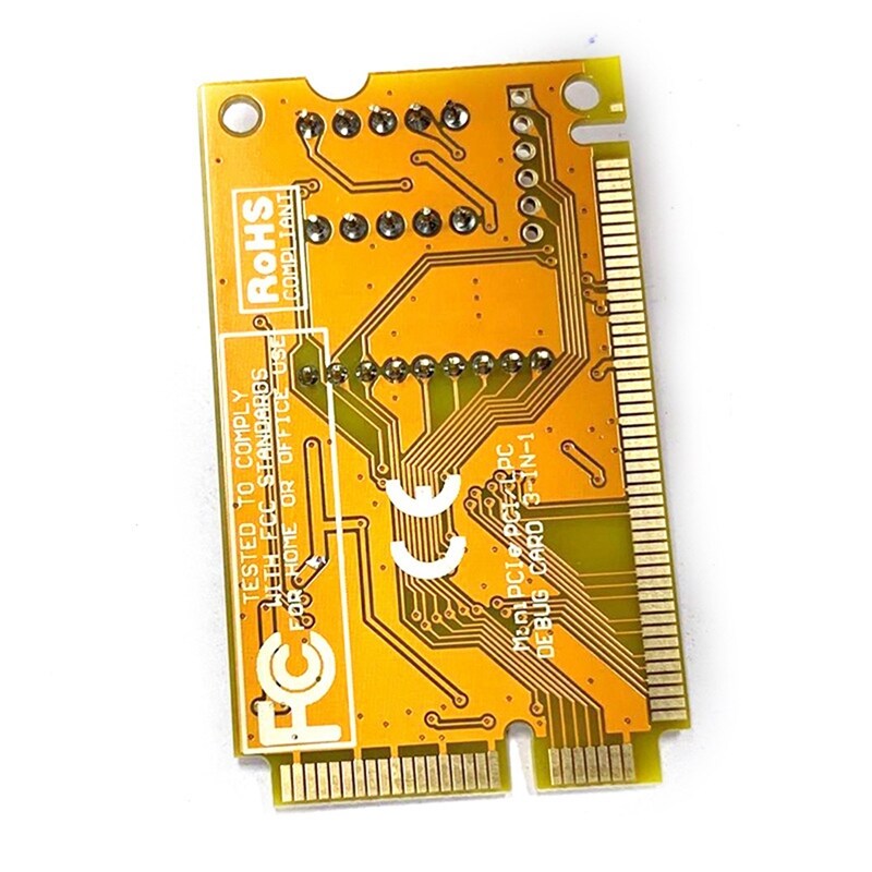 Multifunction 3 in 1 Debug Card Expert Mini PCI PCI-E LPC PC Laptop ...