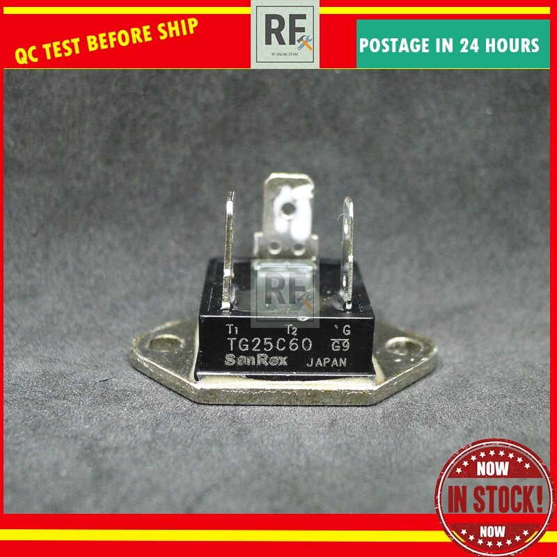 TRIAC SANREX TG25C60 TRI-SOCIAL BIDIRECTIONAL THYRISTOR | Lazada