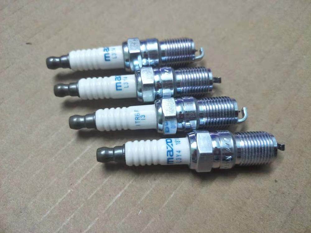 หัวเทียนอิริเดียม4ชิ้น/ล็อตสำหรับ Mazda 3 Ford Focus 2005-2011 1.8 OEM ...