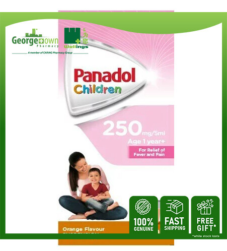 PANADOL SUSPENSION 250MG ORANGE 60ML | Lazada