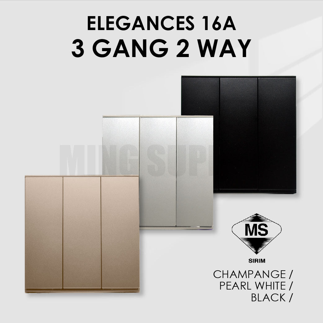 MS_SIRIM Retouch Elegance Sense's Switch Socket Modern Design Wall Slim ...