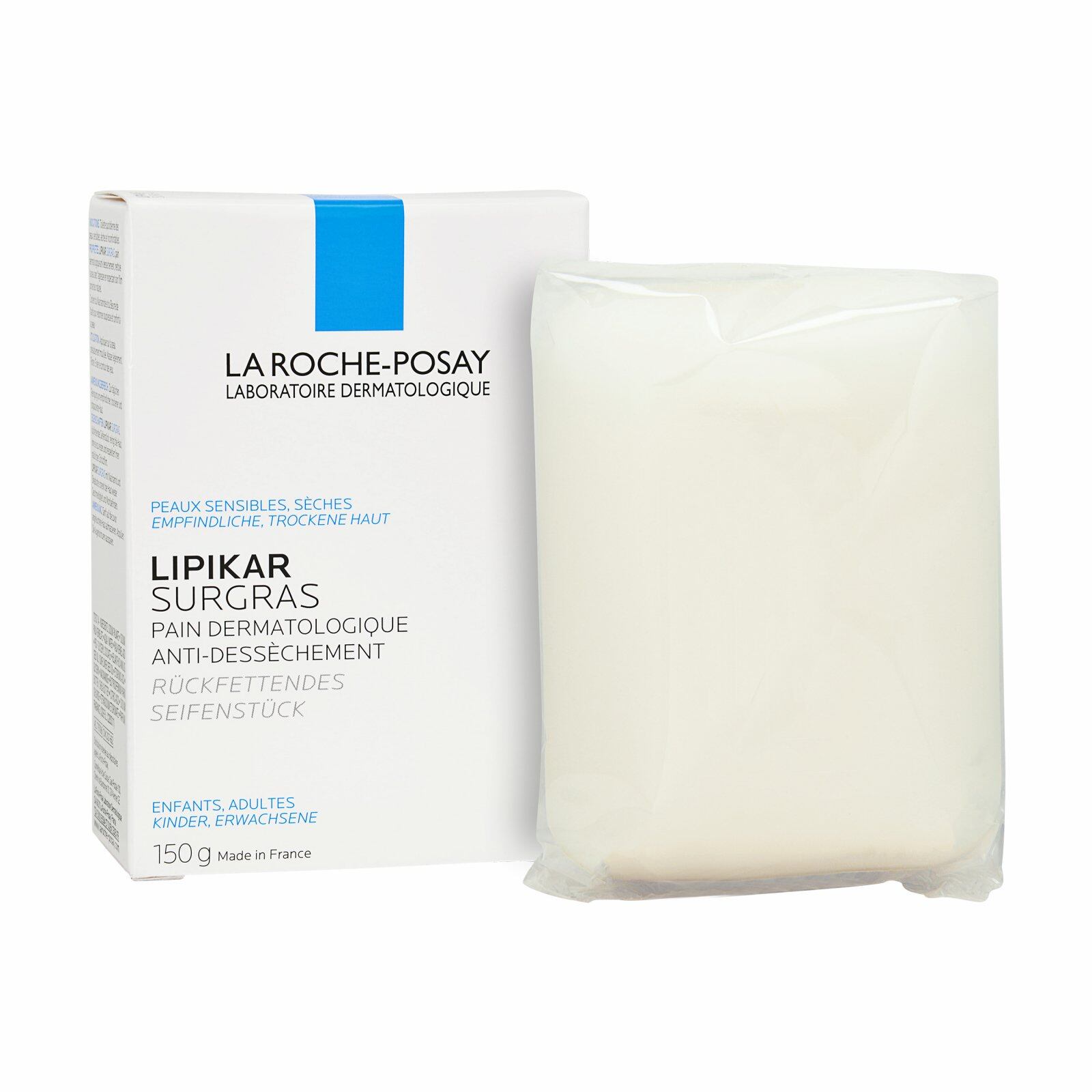 La Roche-Posay Lipikar Surgras Cleansing Bar 150g, | Lazada