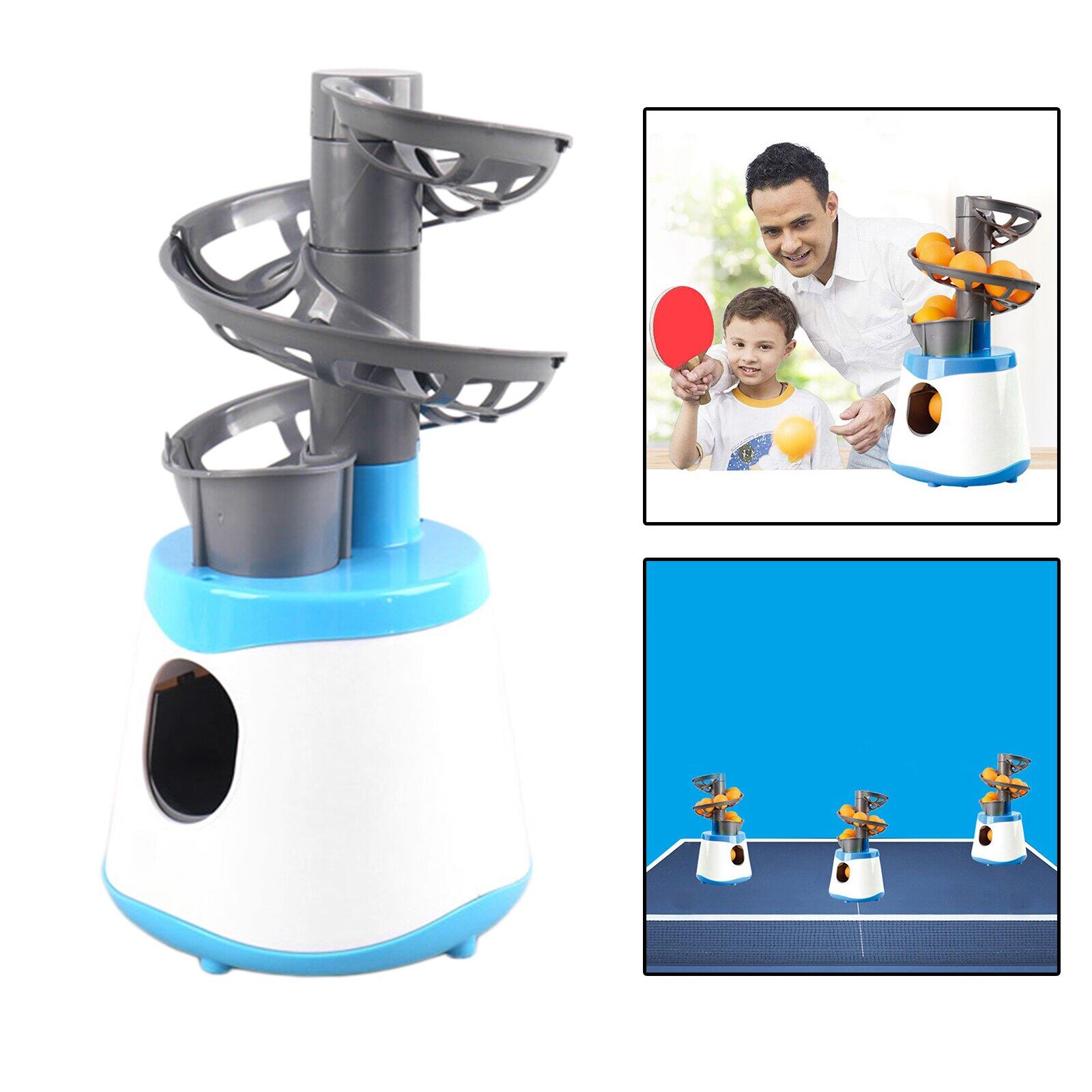 Table Tennis Robot PingPong Ball Machine Automatic Launcher Pitching ...