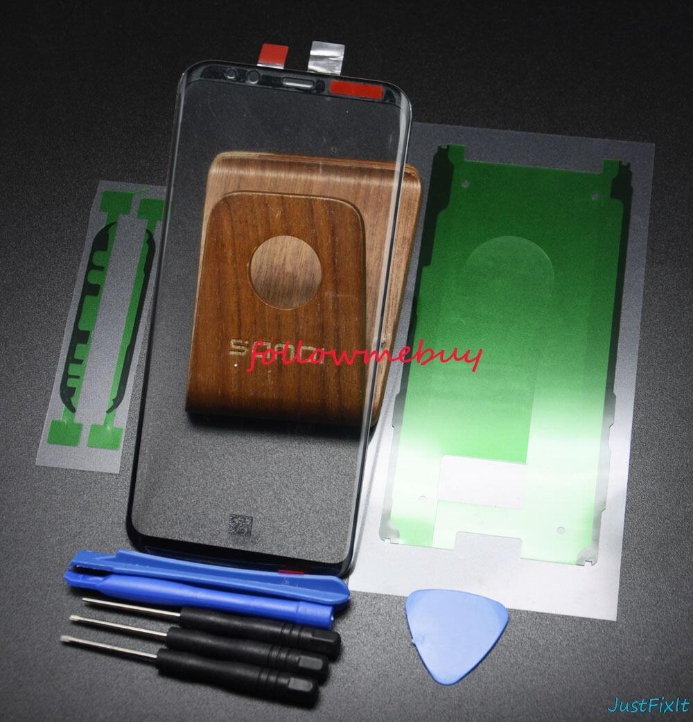 For Samsung Galaxy S8 S8 plus G950 G955 Front Screen LCD Glass Lens ...