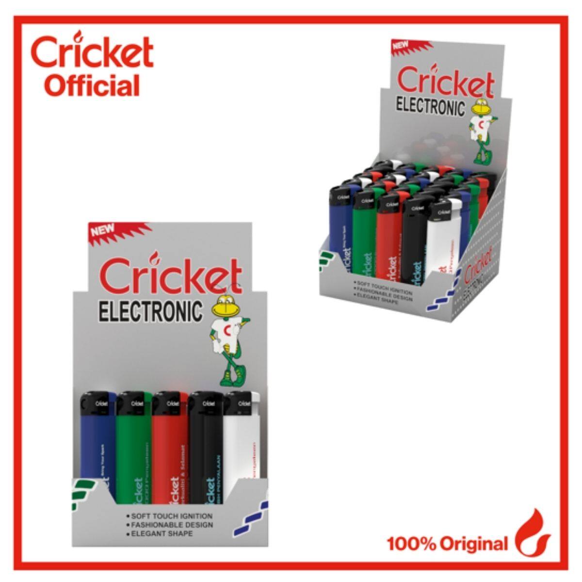 Cricket Lighters Electronic Standard Series - 25 Pcs | Lazada