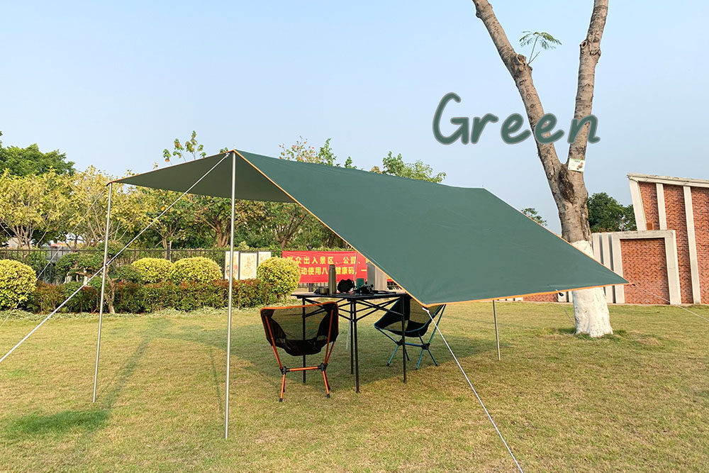 [Top Lander] COD 3x3 3x4 3x5 กันสาด ผ้าใบกันน้ำ เต็นท์ tarp มี 6 หมุด ...