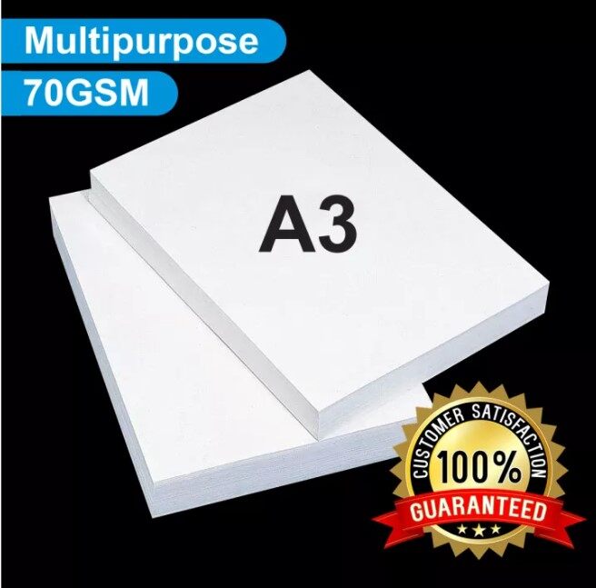 Multipurpose A3 Paper 70gsm (100pcs) | Lazada