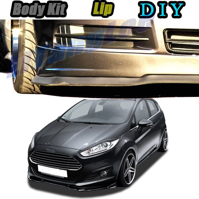 รถกันชนด้านหน้าสปอยเลอร์กระโปรง Deflector สำหรับ Ford Fiesta/st Tune รถ ...