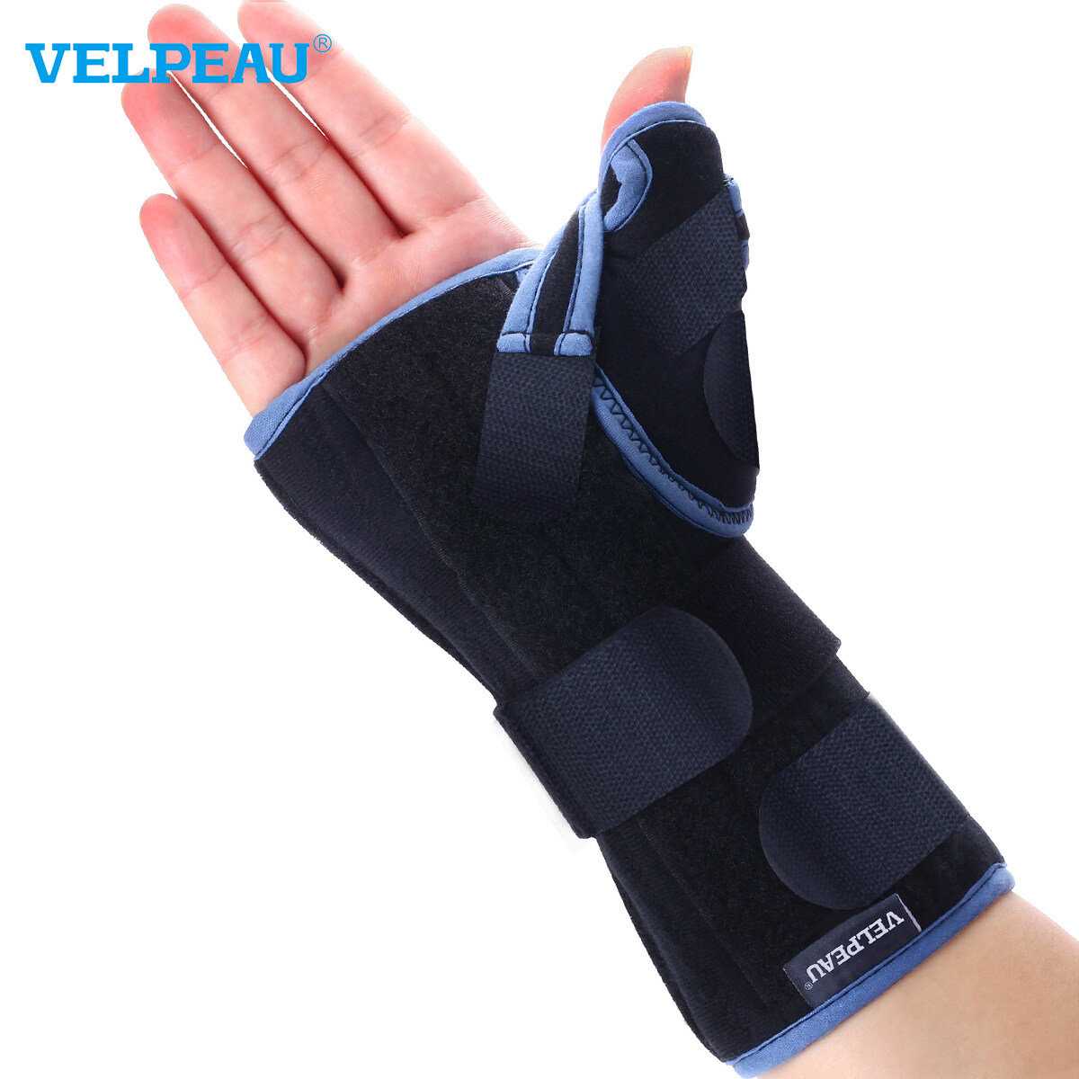 VELPEAU Wrist Brace with Thumb Spica Splint for De Quervain's ...