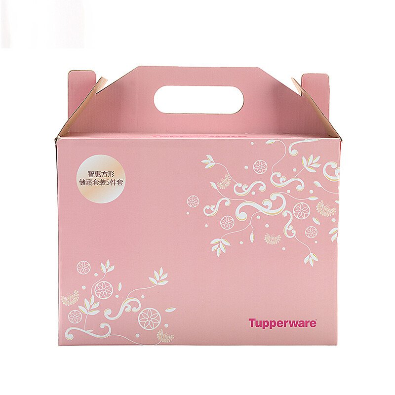 Tupperware Smart Square 5-Piece Set Dry Goods and Groceries Cold ...