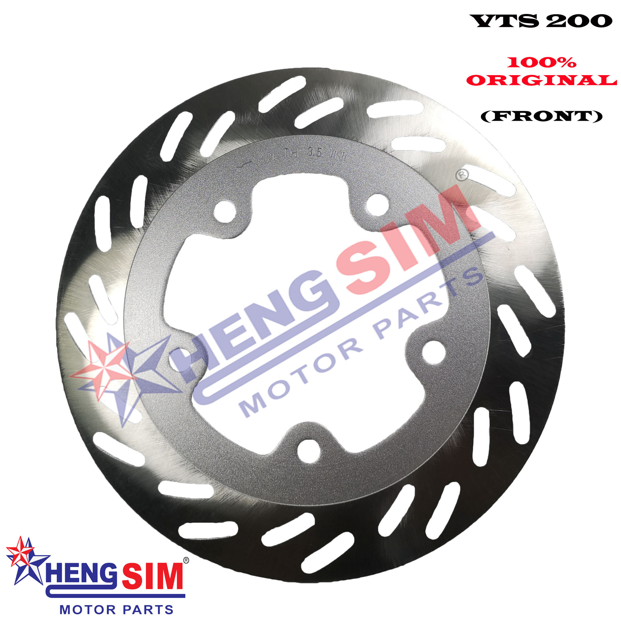 VTS 200 (ORIGINAL) FRONT BRAKE DISC SYM | Lazada
