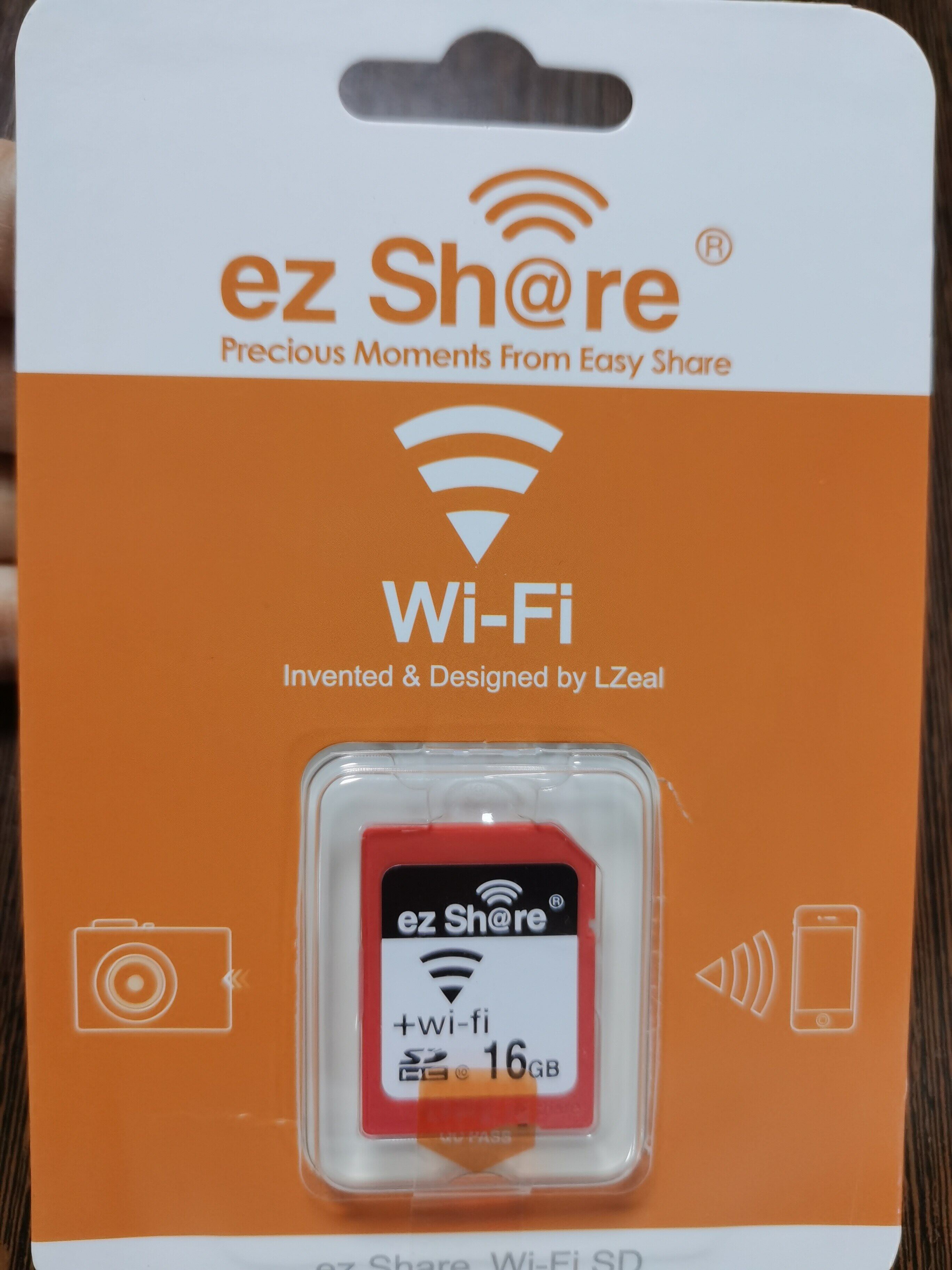 Original EZ Share Memory Sd Wifi 32GB 16GB Wireless Share Card Class 10 64G 128G สำหรับ Canon ...
