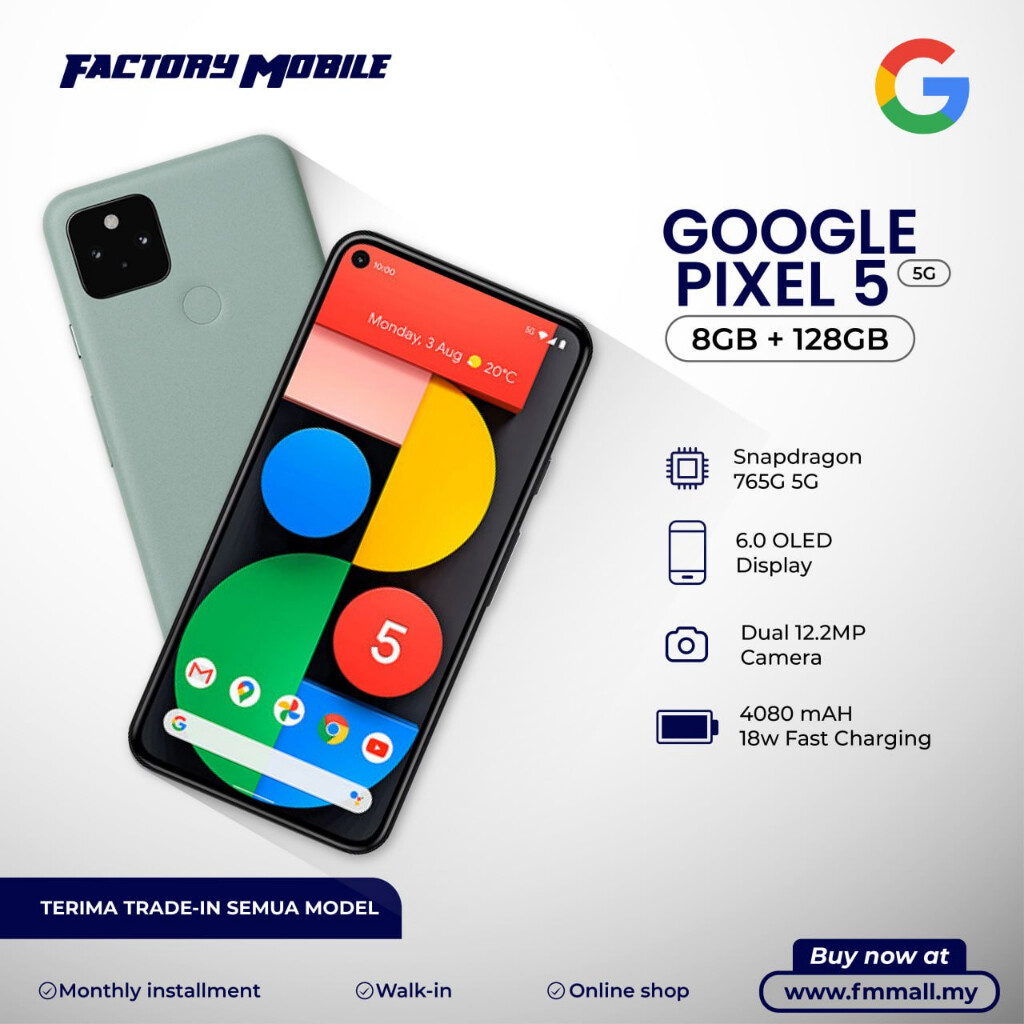 Google Pixel 5 - Android Phone | Lazada