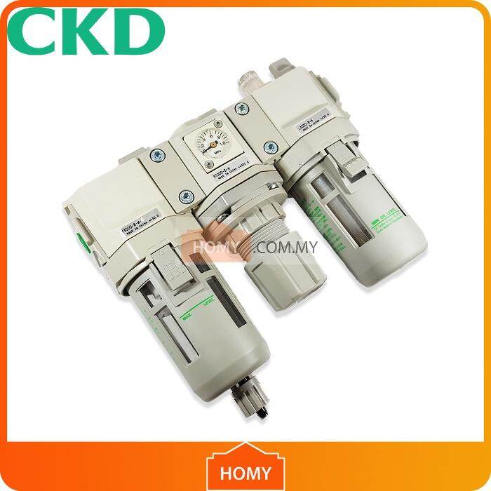 CKD C3000-8 FRL Integrated Air Filter Regulator and Lubricator 1/4 ...