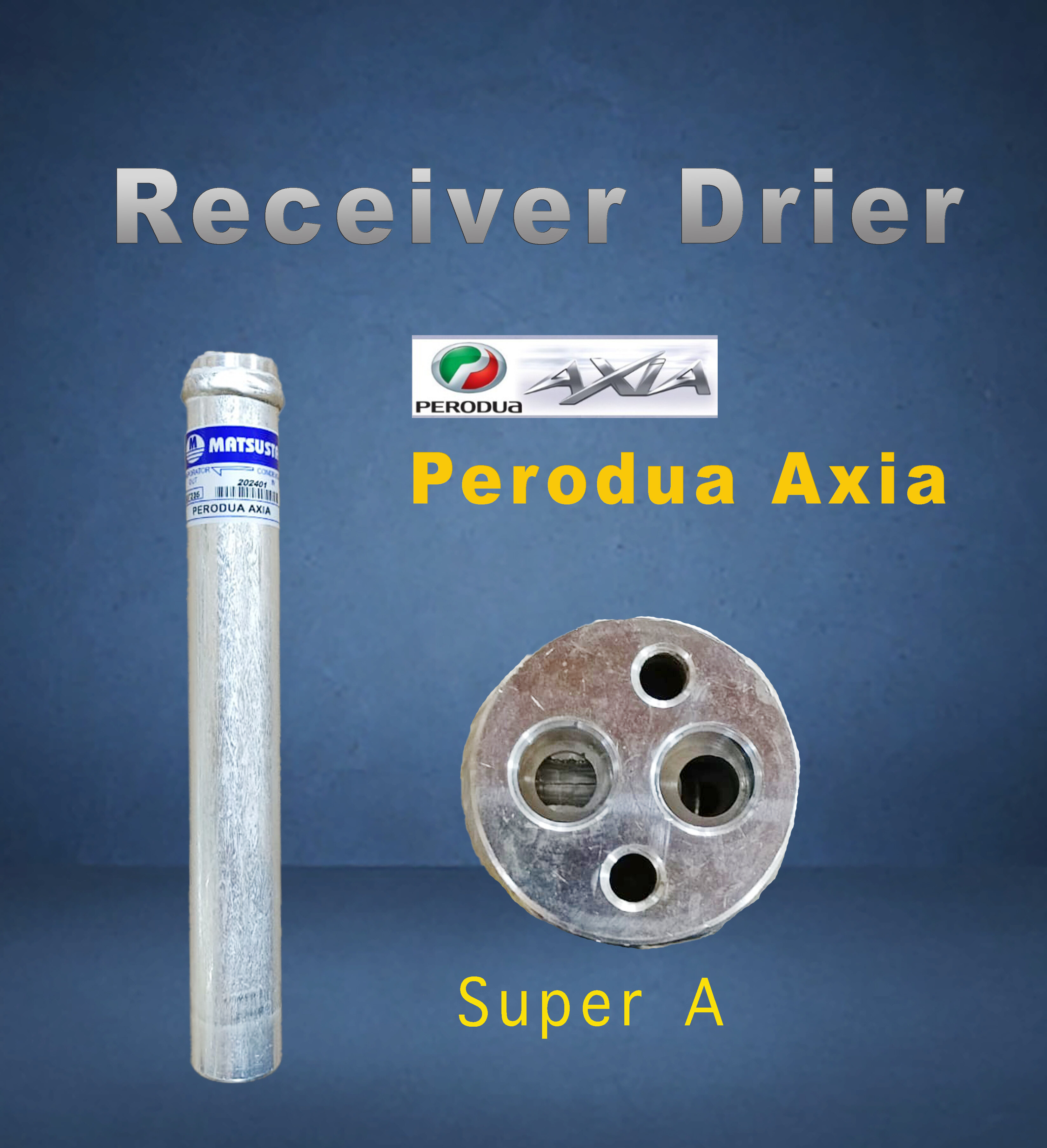 Receiver Drier SANDEN System Axia & Proton Exora Preve, Iriz Car ...