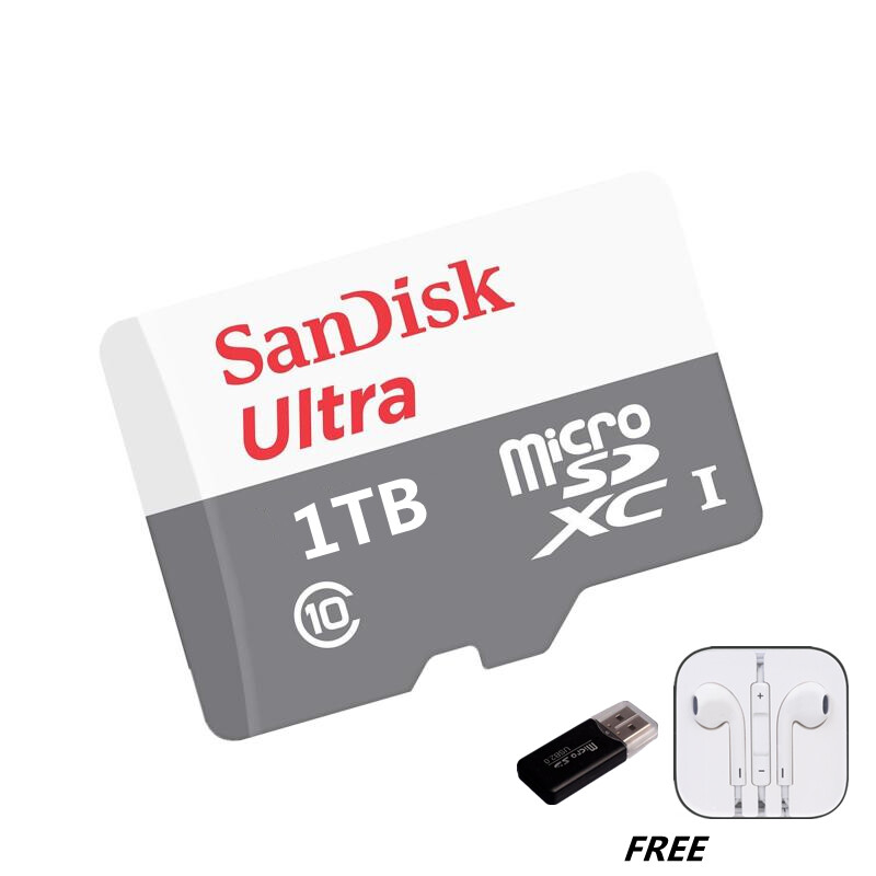 SanDisk 2.TB/ 2000GB/1.TB/ 1024GB Micro TF SD การ์ด SD การ์ด USB OTG ...