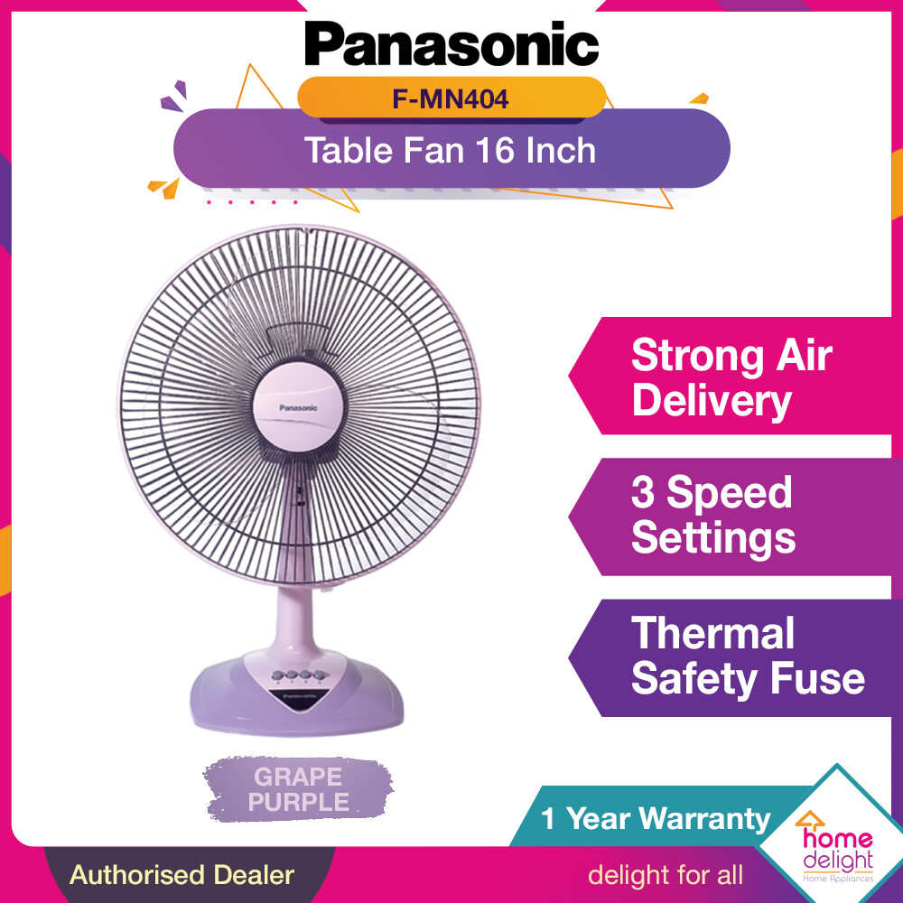 Panasonic F-MN404 Table Fan 16 (Color Selection) | Lazada