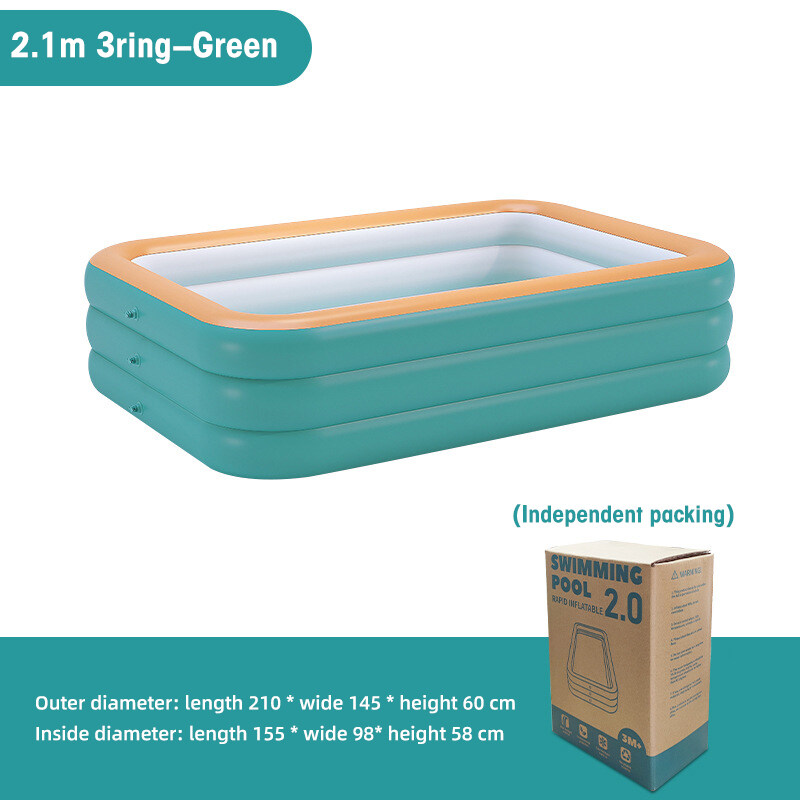 Kmoist Big Swimming Pool Large 3M Inflatable Swimming Pools Outdoor ...