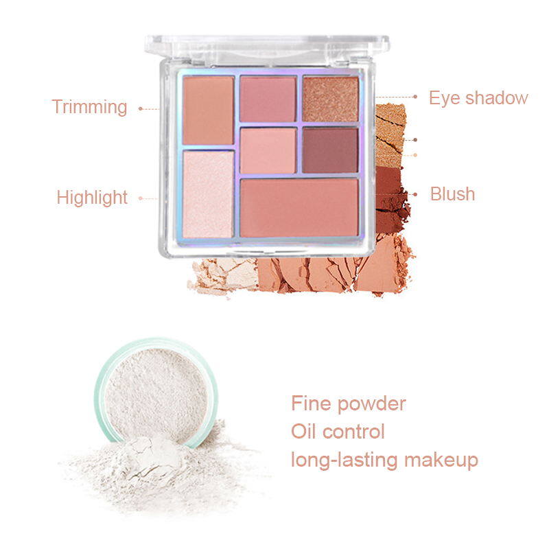 Full Makeup Set 9-piece LAMEILA BB Cream Powder Eyeshadow Mascara ...
