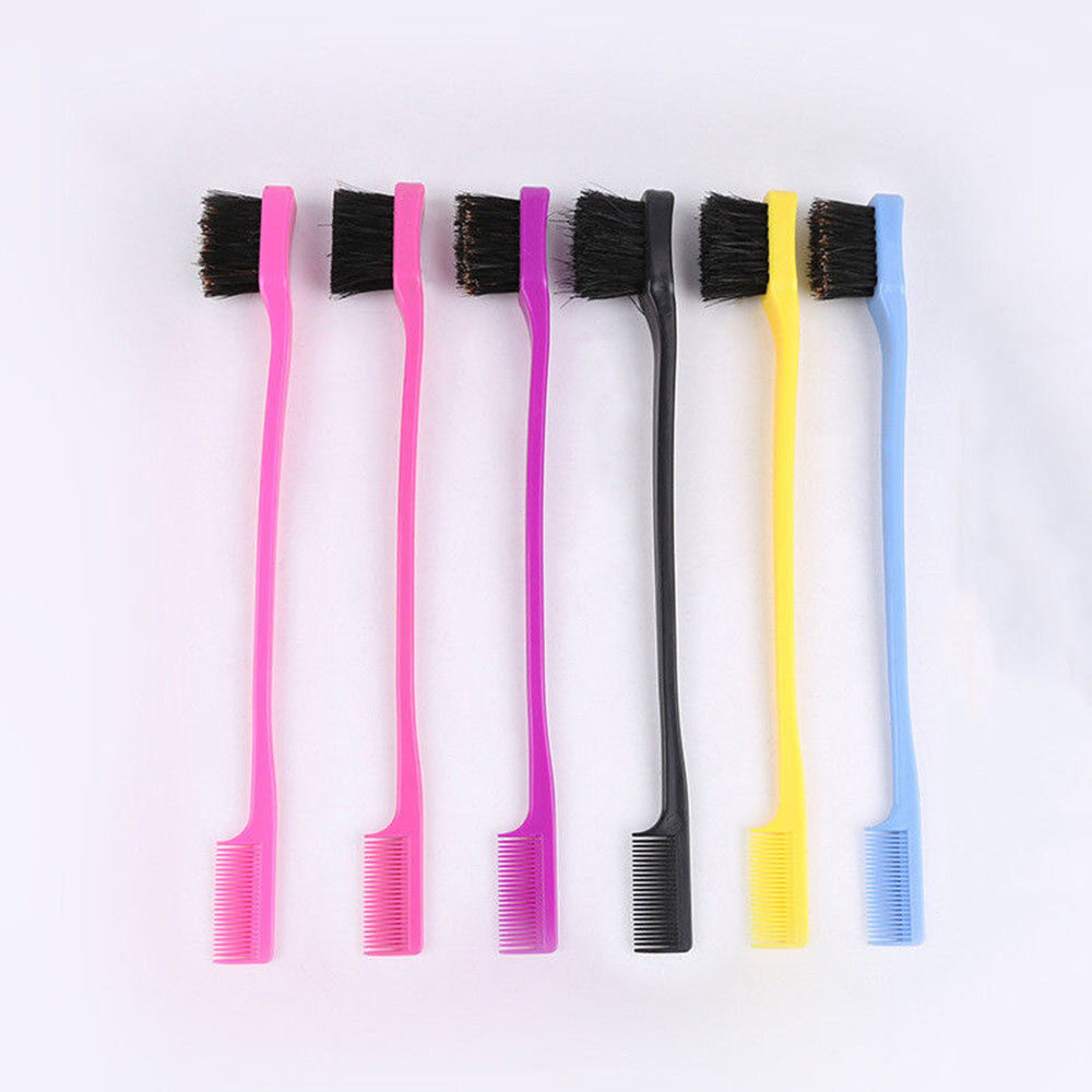 1PC Double Assort Comb Polish Look Natural Edge Smooth Hair - Riverside ...