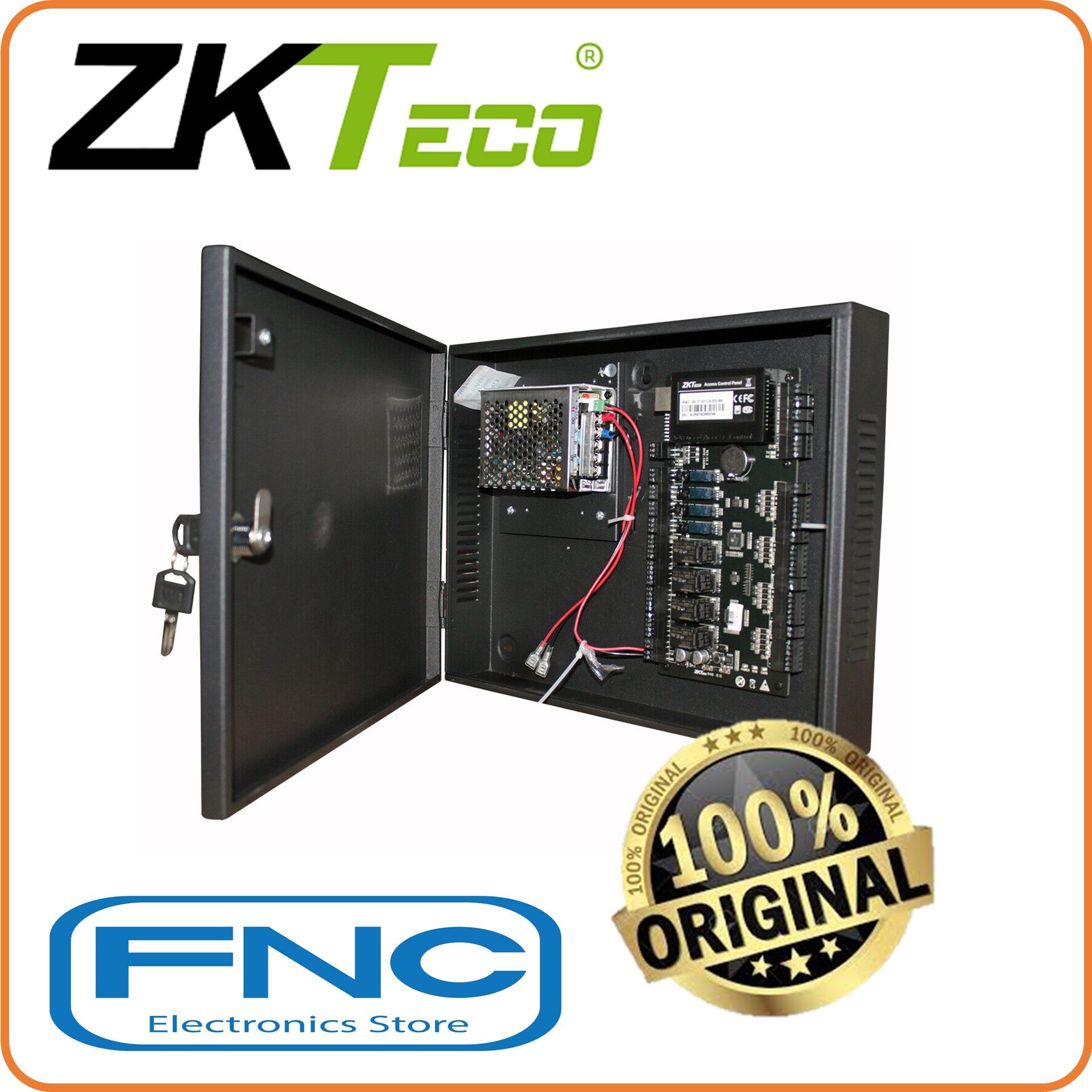 ZKTECO C3-400PB Door Access Support 4 Door / 4 Readers c/w ZkTeco Metal ...