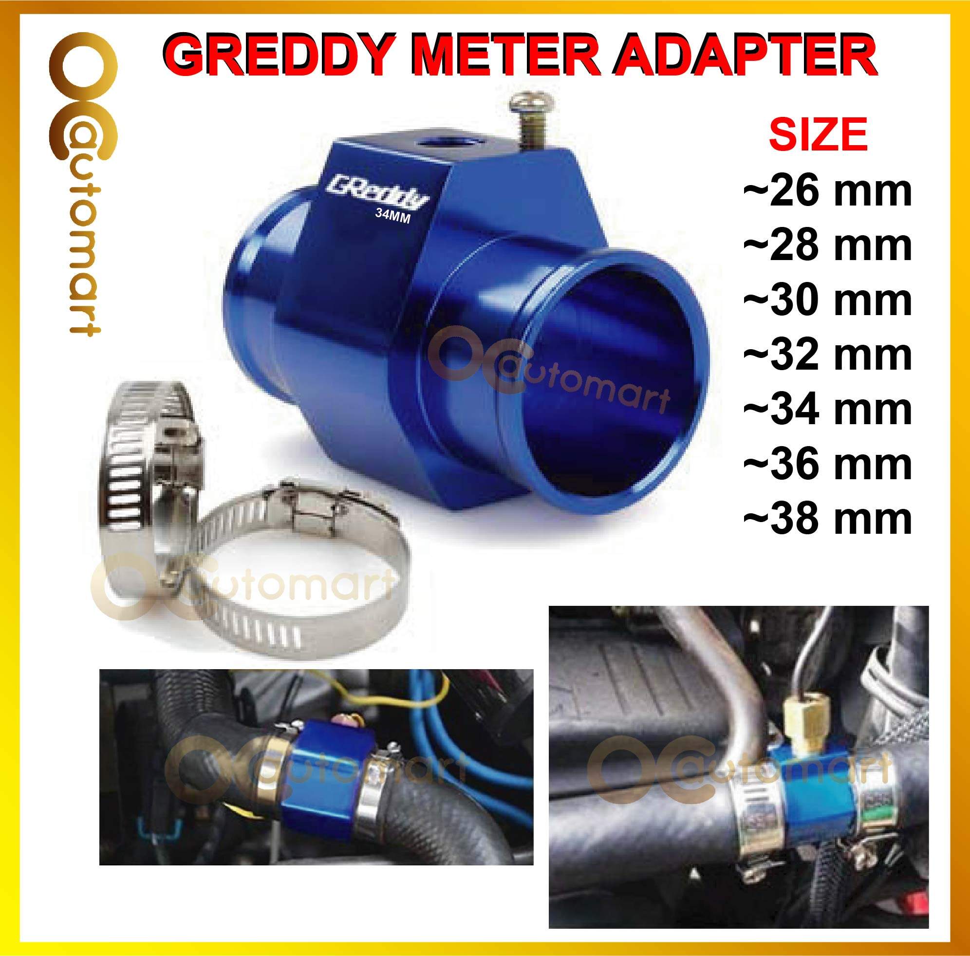 Brand G Style Water Temp Adapter / Water Tamp Meter Gauge Sensor ...