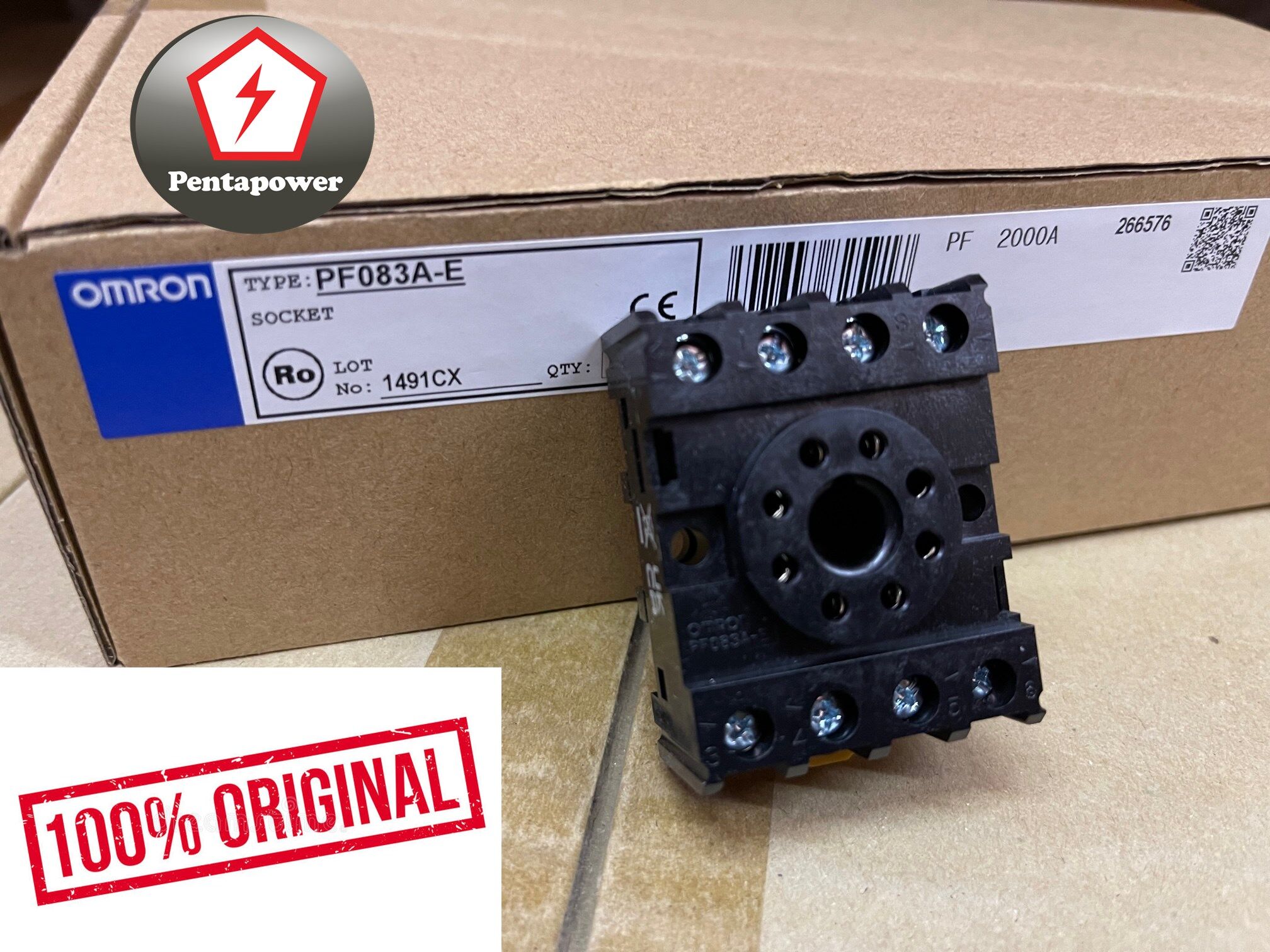 OMRON PF083A-E MK2P RELAY BASE 8 PIN | Lazada