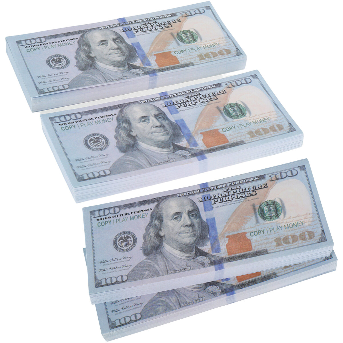 400Pcs Prop Money Fake Money Realistic Movie Prop Money Double Sided ...