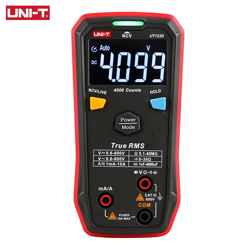UNI-T UT123 UT123D Digital Multimeter Tester Auto Range Mini ...