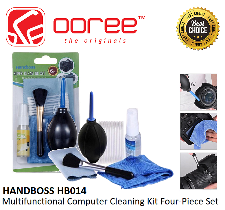 HANDBOSS HB014 6IN1 LCD LED MONITOR SCREEN CLEANING CLEANER SET BLOWER ...
