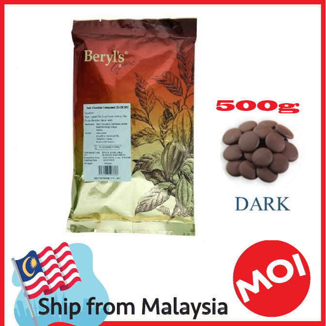Beryl's Dark Chocolate Button Compound Coins 500g | Lazada