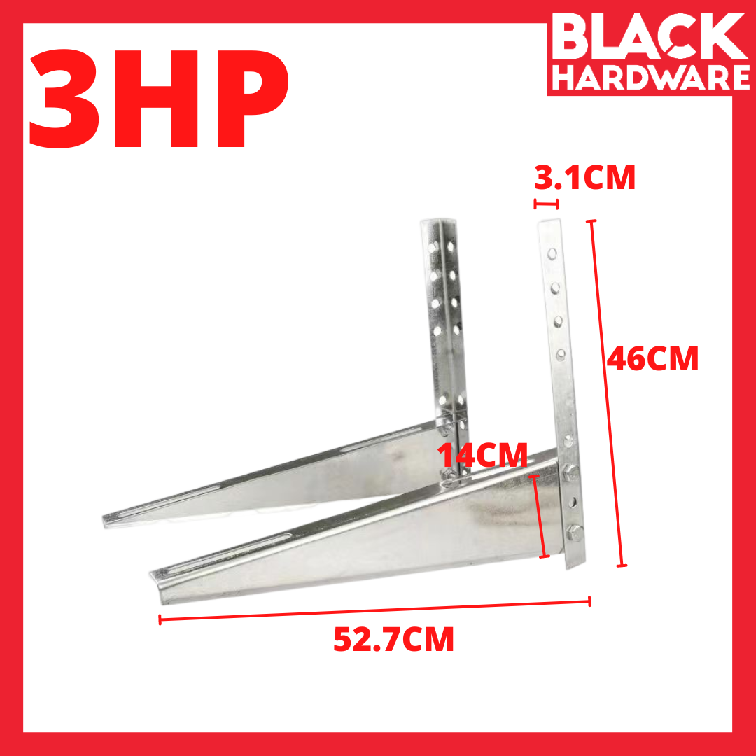 Black Hardware Aircond Stand Aircond Bracket Air Cond Outdoor Aircond ...
