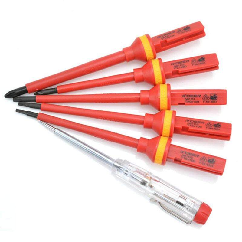 13 Pcs VDE Insulated Screwdriver Set CR-V High Voltage 1000V Magnetic ...