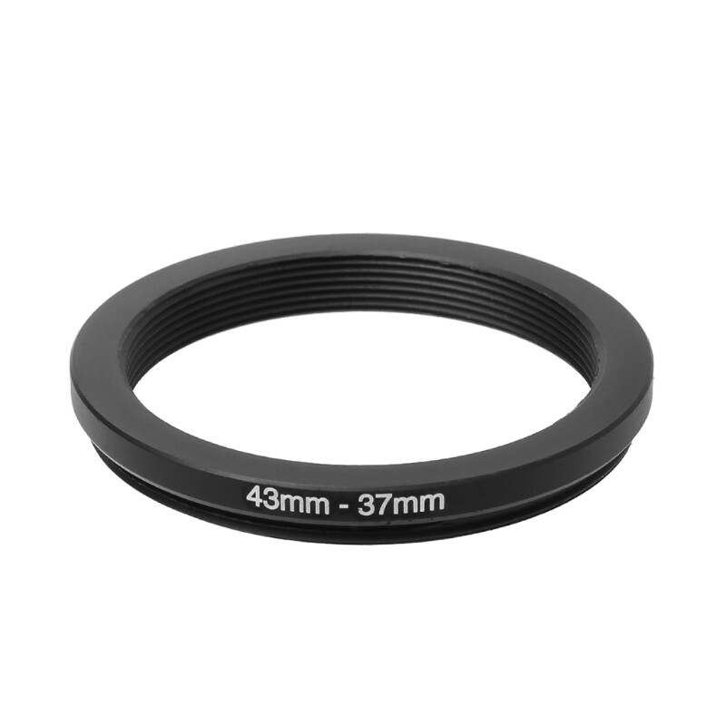 43mm To 37mm Metal Step Down Filter Lens Ring Adapter Camera Tool ...