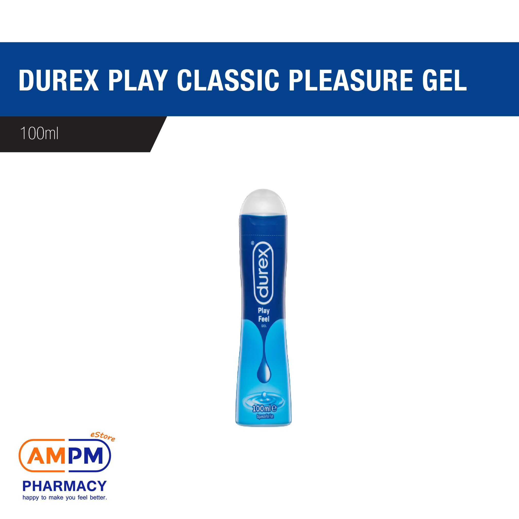 Durex Play Classic H2o Lubricant 100ml Lazada