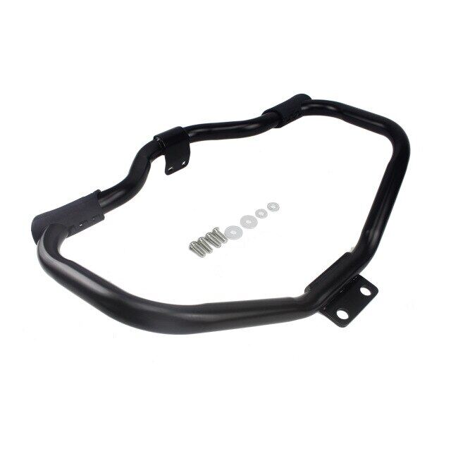 Black Motorcycle Highway Crash Bar Front Engine Guard For Harley ...