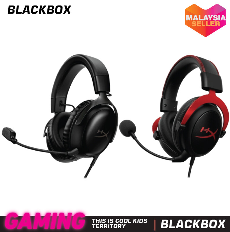 HyperX Cloud III Virtual 7.1 Surround Sound Gaming Headset ( Red ...