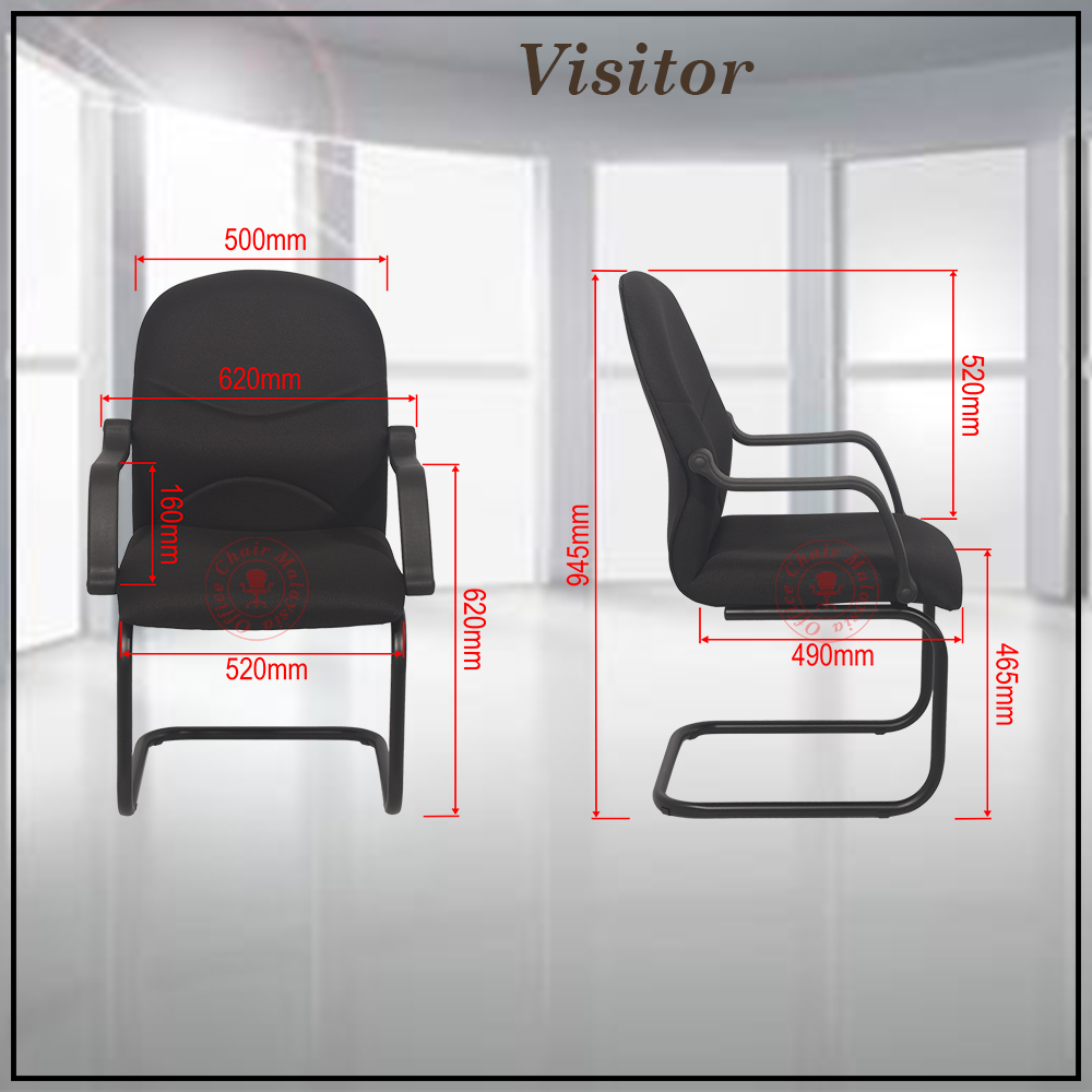 Economy Fabric Office Chair / Budget High Back Chair / Medium Back ...